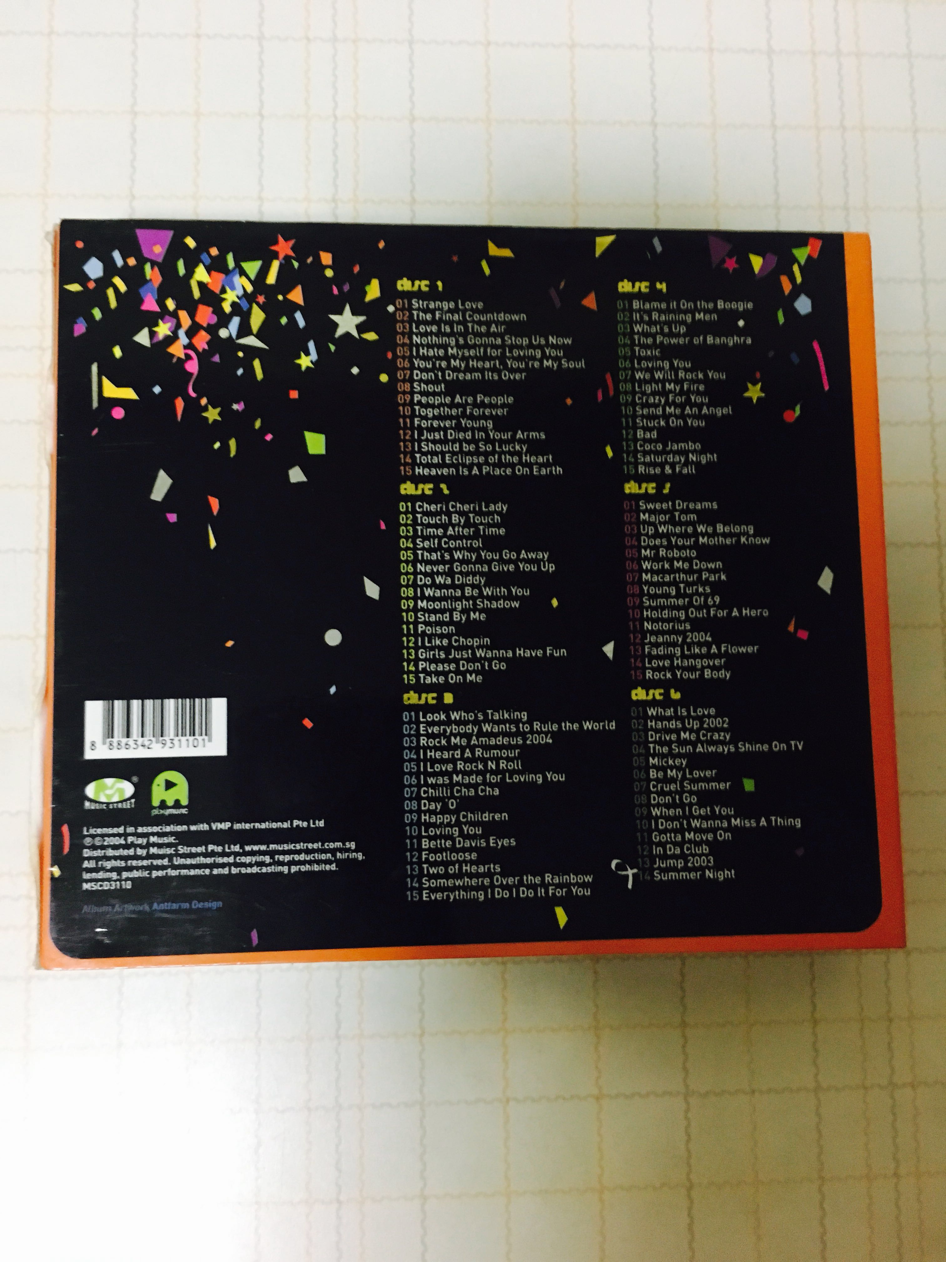 CD - Retro Countdown (Mambo Jumbo) Classic English Dance Songs, Hobbies ...