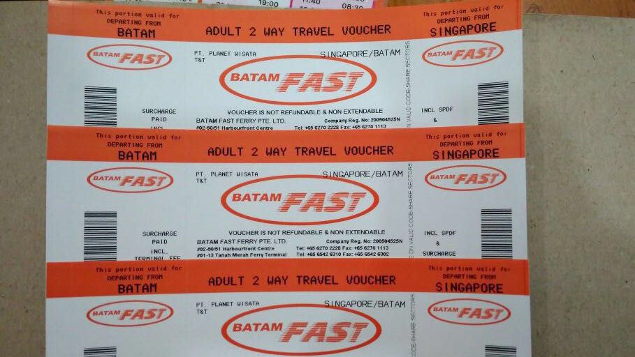 HARBOUR BAY//NONGSA BATAM FAST FERRY TICKETS (ETICKETS), Tickets ...