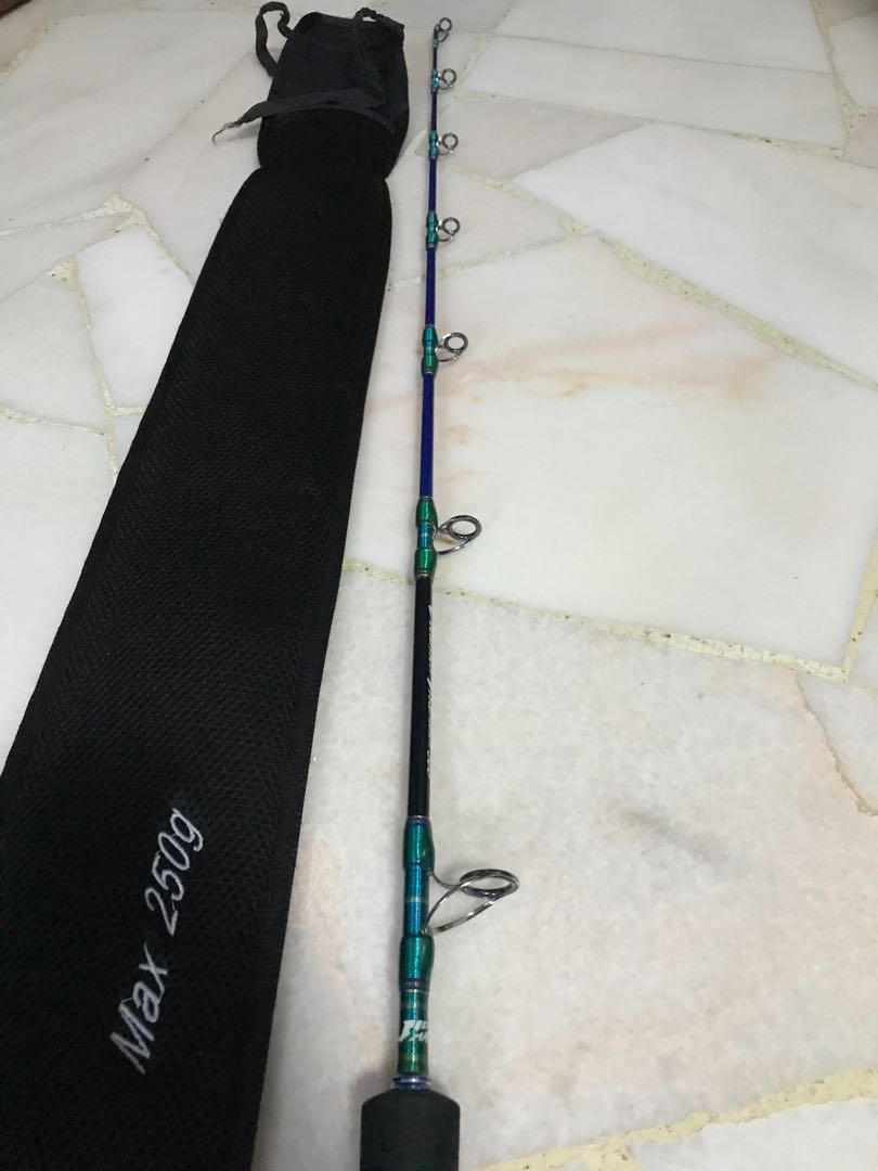 Jigging master evolution titanium rod pe2-5, Sports Equipment, Fishing ...