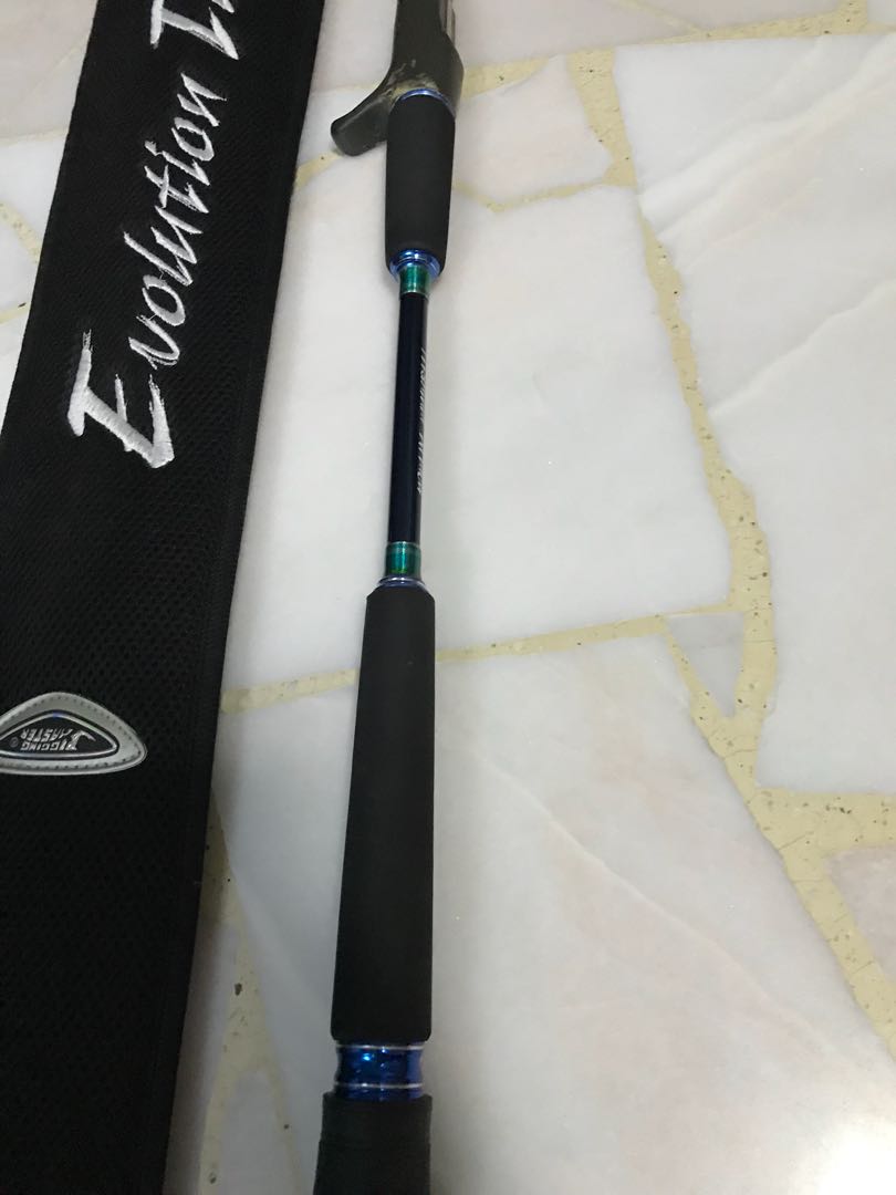 Jigging master evolution titanium rod pe2-5, Sports Equipment, Fishing ...
