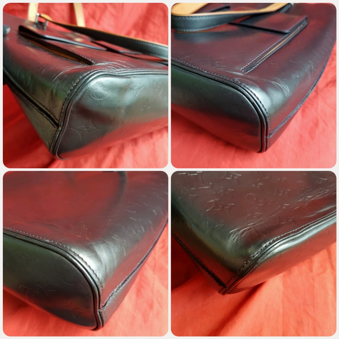 LOUIS VUITTON LV MATT WILWOOD BLACK MONOGRAM TOTE BAG, Luxury, Bags ...