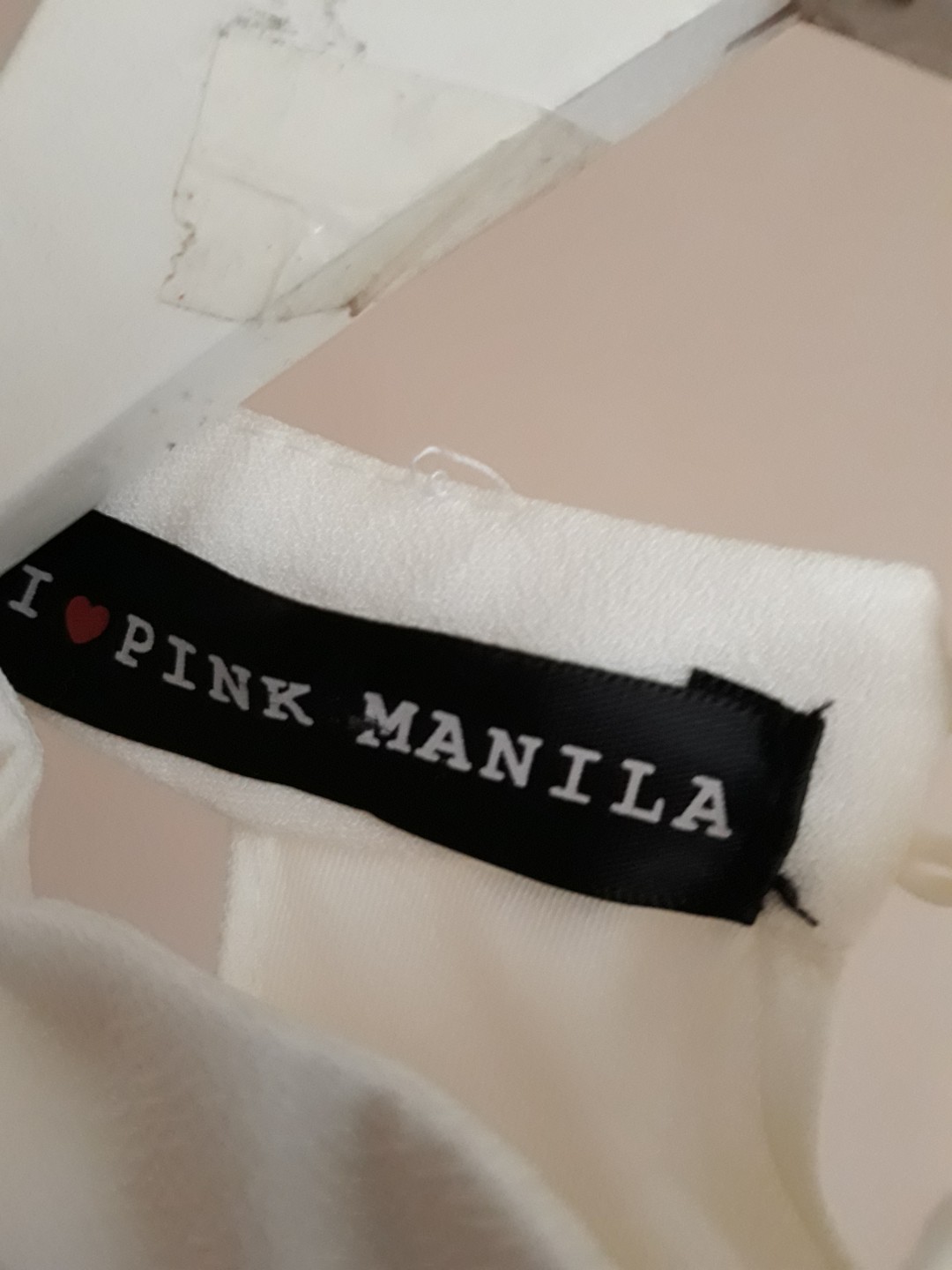 Pink Manila Halter top on Carousell