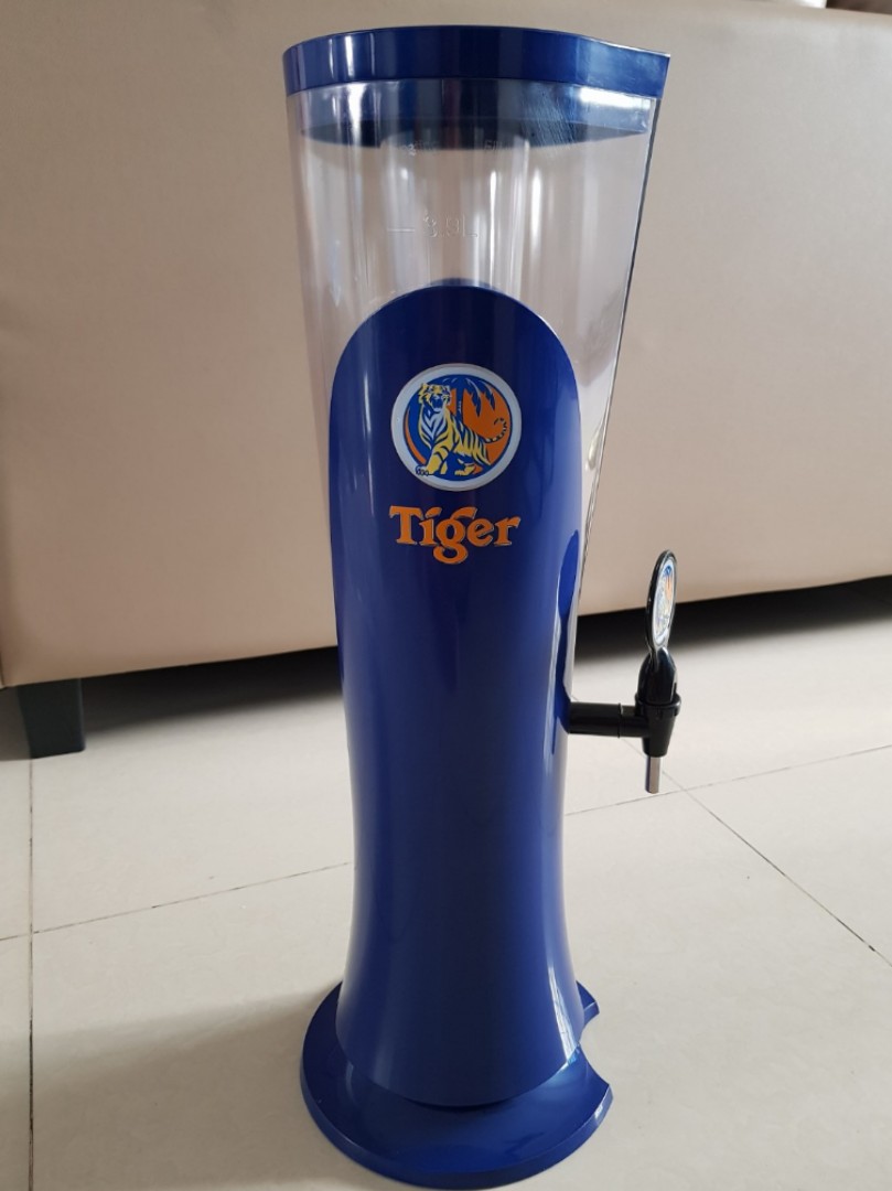 Tiger Beer Tower, Furniture & Home Living, Kitchenware & Tableware ...