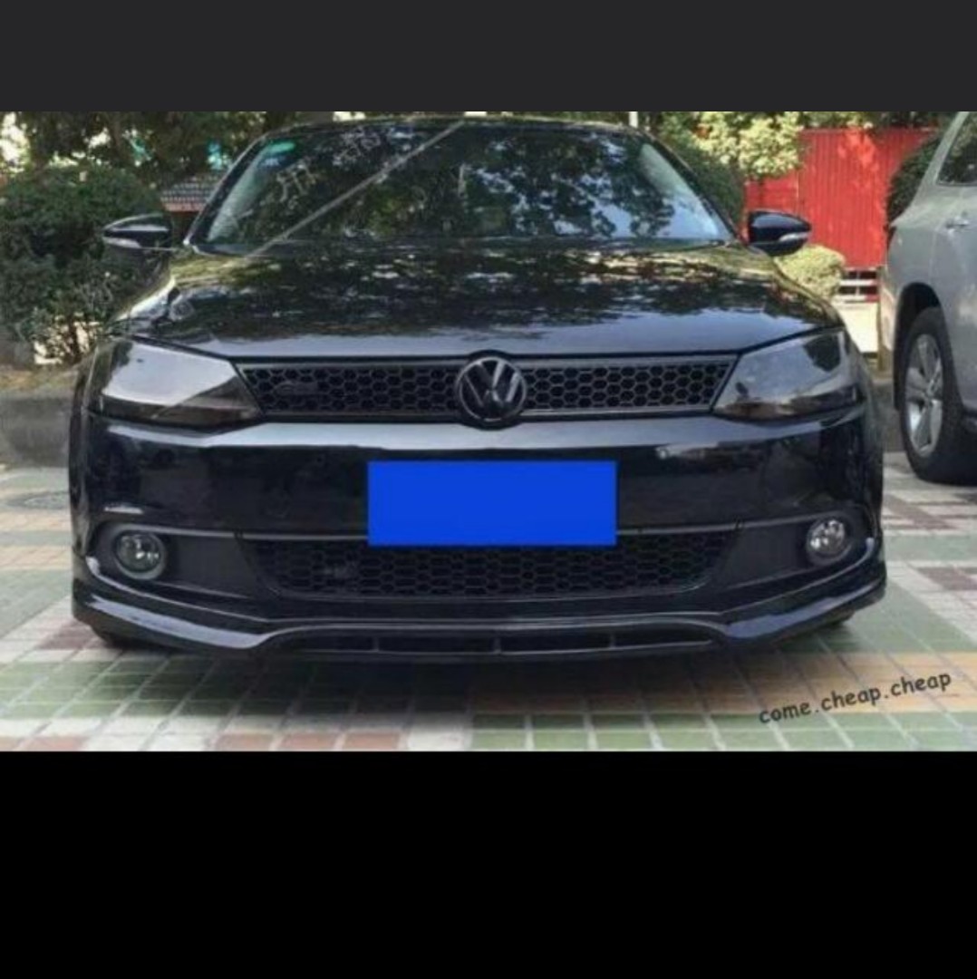 VW Jetta MK6 Matt Black Front & Btm Grille, Car Accessories on Carousell