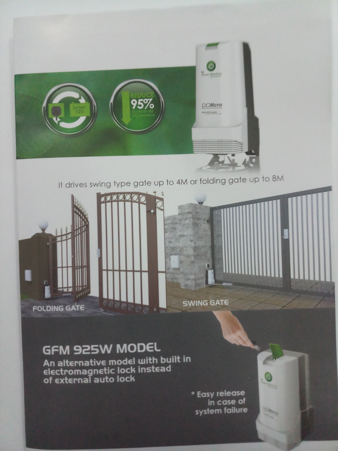 Autogate DC MOTO 925W, Health & Nutrition, Assistive & Rehabilatory ...