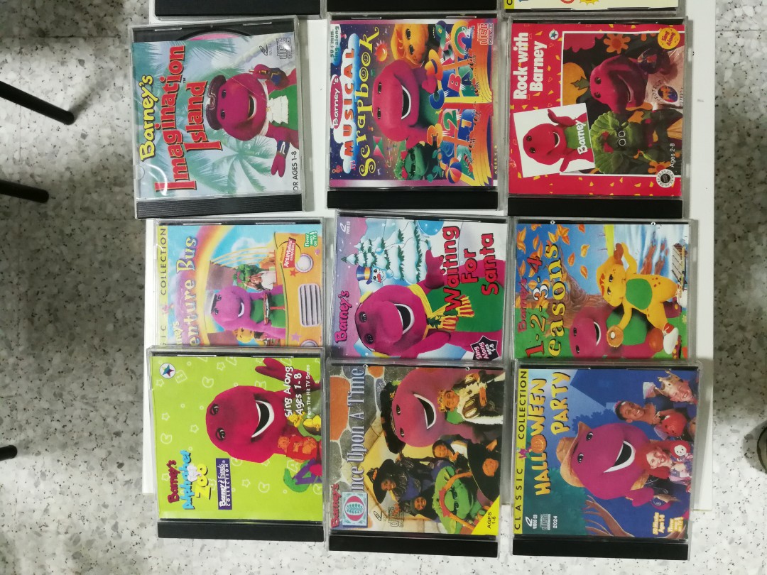 35 pcs Barney cartoons DVD, Hobbies & Toys, Music & Media, CDs & DVDs ...
