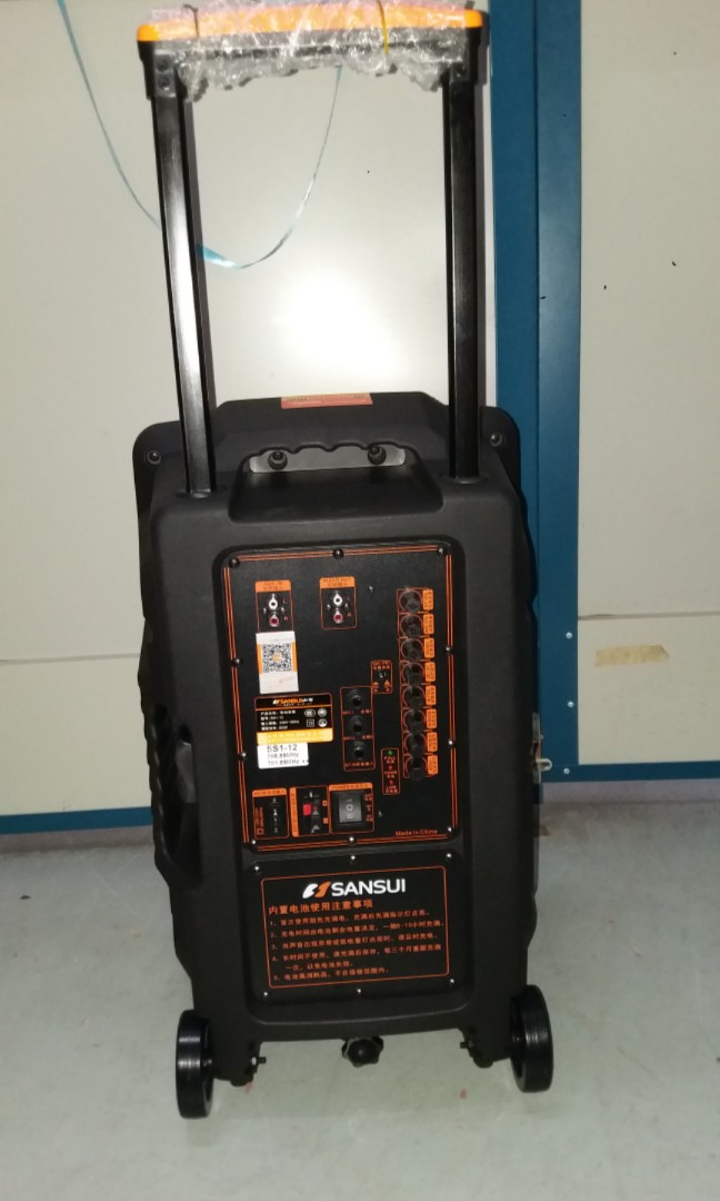 Brand New Good Quality Sansui Japan 12" Bluetooth PA Speaker, Audio ...