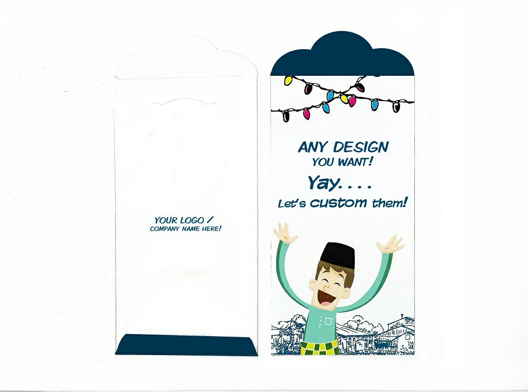 Custom Sampul Raya Design Anda, Hobbies & Toys, Stationery & Craft ...