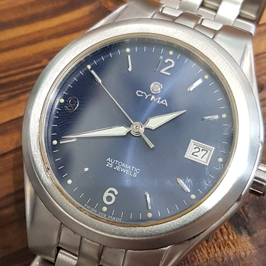 Cyma Automatic Vintage Watch, Luxury, Watches on Carousell