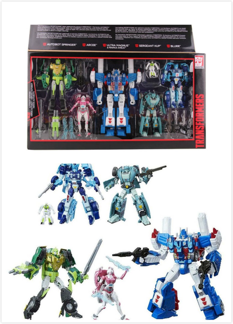 Hasbro Transformers 30th Anniversary Platinum Edition Autobot Heroes ...