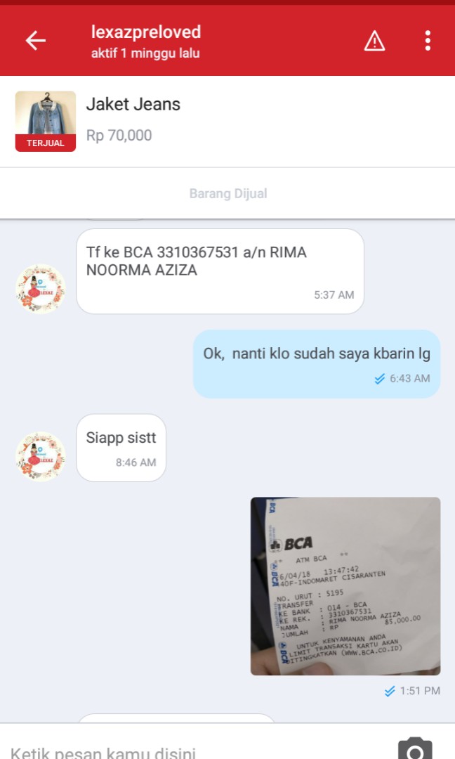 Hati hati, akun penipu., Fesyen Wanita, Pakaian Wanita di Carousell Hati hati, akun penipu., Fesyen Wanita, Pakaian Wanita di Carousell