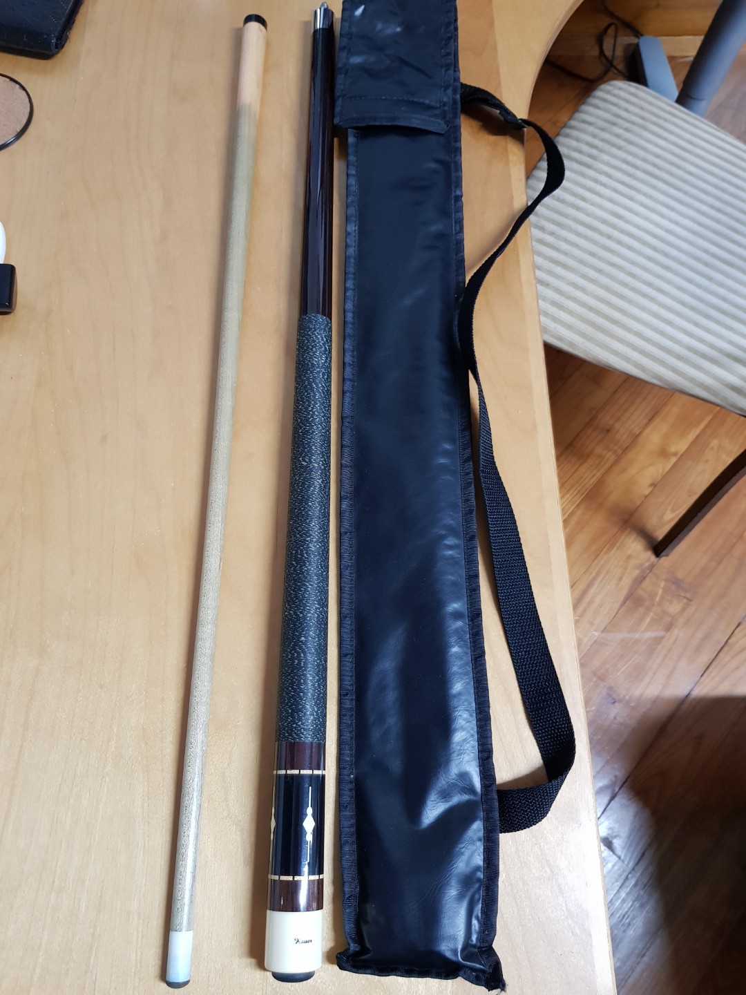 Kaiser Pool Cue, Sports Equipment, Sports & Games, Billiards & Bowling ...