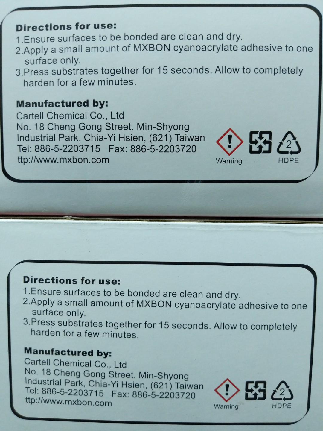 Mxbon 104 Cyanoacrylate Adhesive Super Glue, Hobbies & Toys, Stationery ...