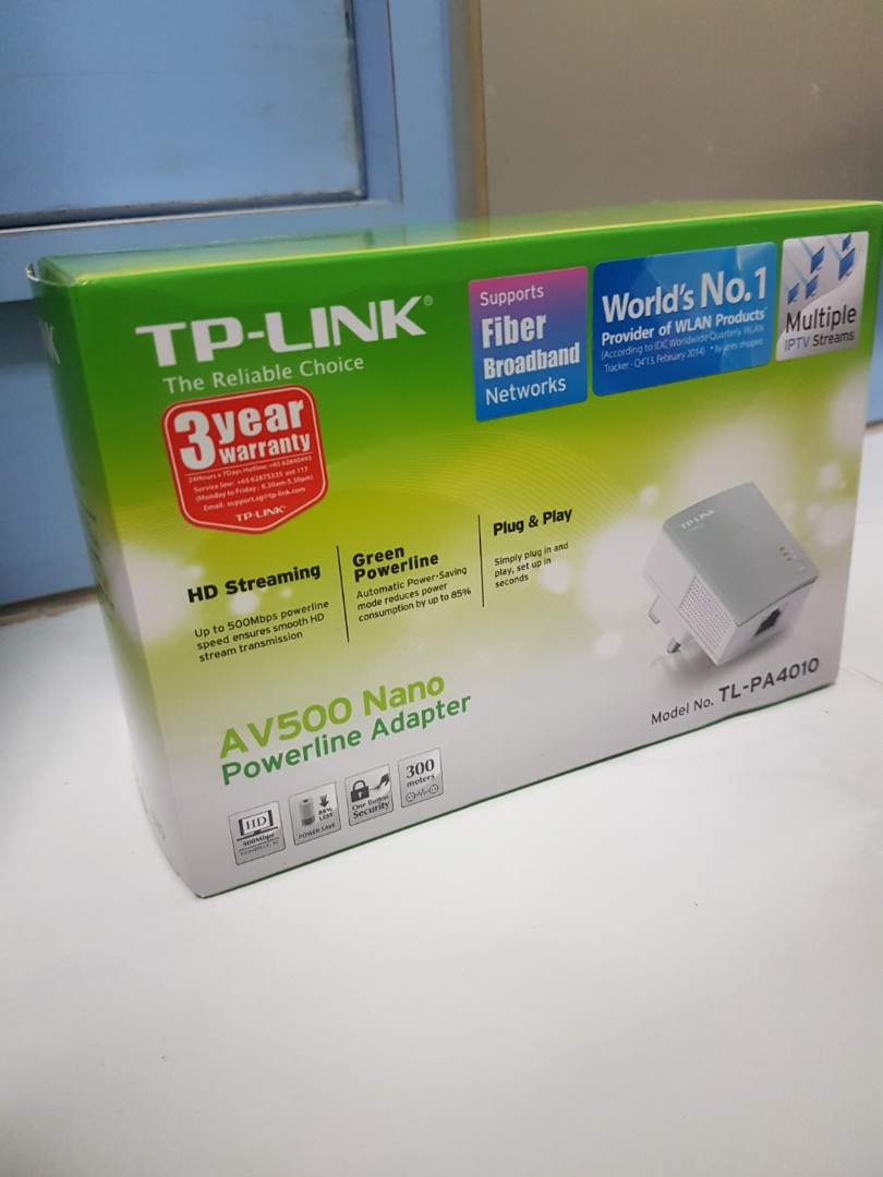 TP-Link Powerline Adapter, Computers & Tech, Parts & Accessories ...