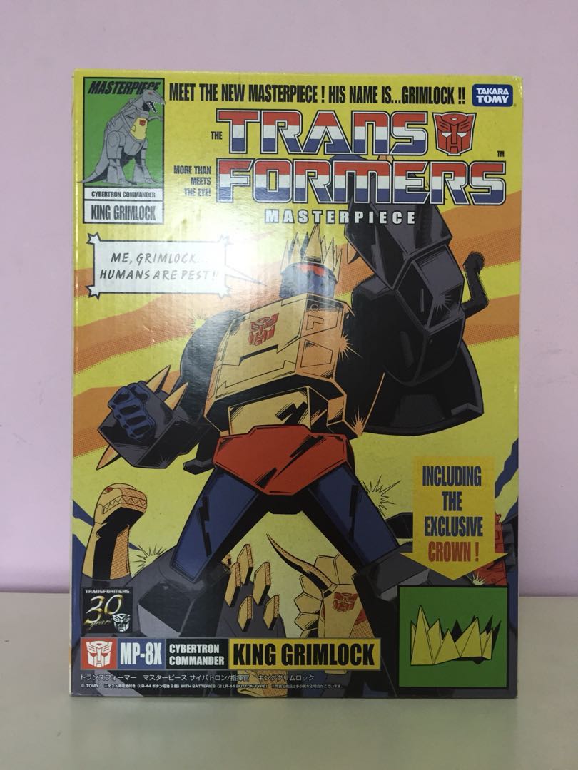 Transfomers Masterpiece MP 8X - Grimlock with Crown & Throne, Hobbies ...