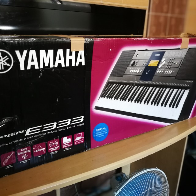 Yamaha PSR-E333, Hobbies & Toys, Music & Media, Musical Instruments on ...
