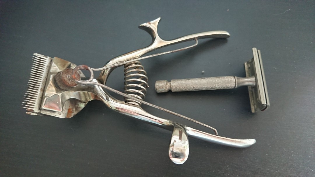 Antique Hair Clipper with Shaver, Furniture & Home Living, Kitchenware ...