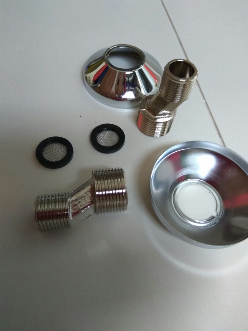 Bathroom water mixer connection, Furniture & Home Living, Bathroom ...