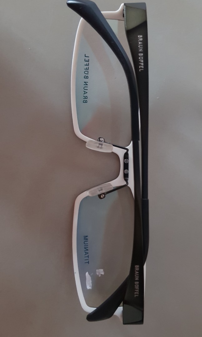 Braun Buffel Titanium Spectacle Frame, Everything Else on Carousell