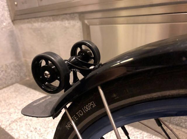 Brompton rear fender roller wheel, Sports Equipment, Bicycles & Parts ...