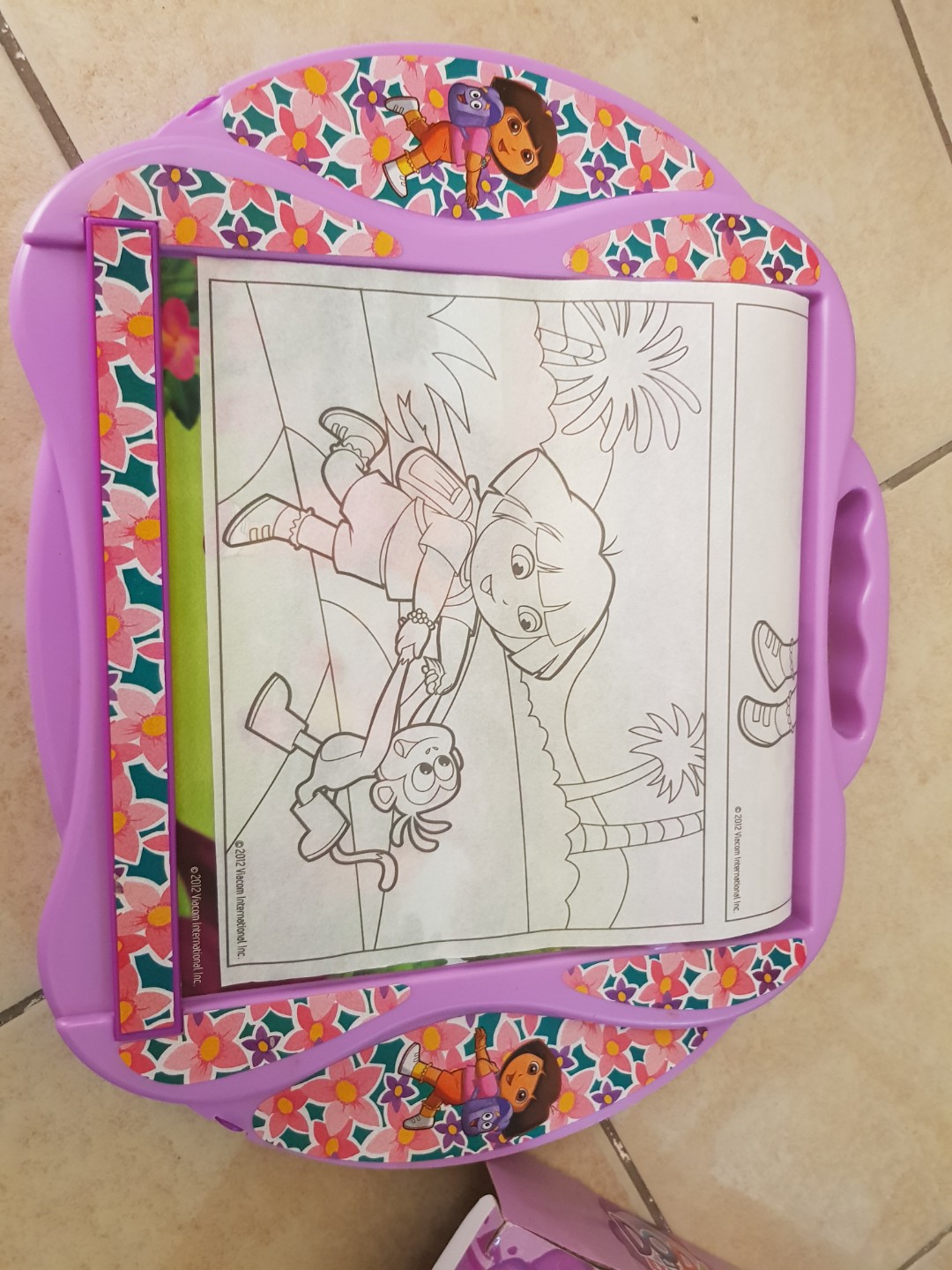 Dora the explorer rolling art desk, Babies & Kids, Baby Nursery & Kids ...