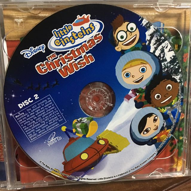 Free Original VCD Little Einsteins The Christmas Wish FREE#Blessing ...