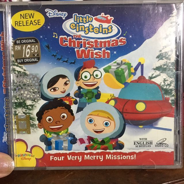 Free Original VCD Little Einsteins The Christmas Wish FREE#Blessing ...