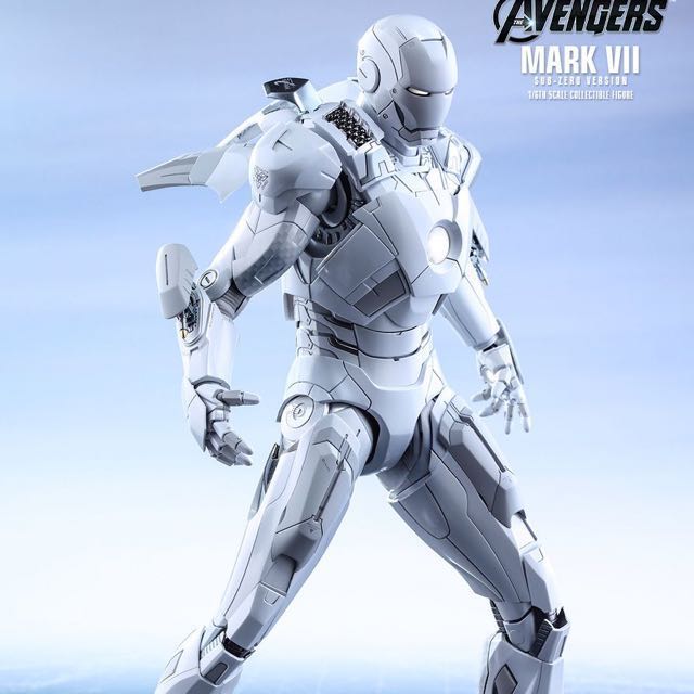 Iron Man Mark VII - Hot Toys Sub Zero Version - , Hobbies & Toys ...