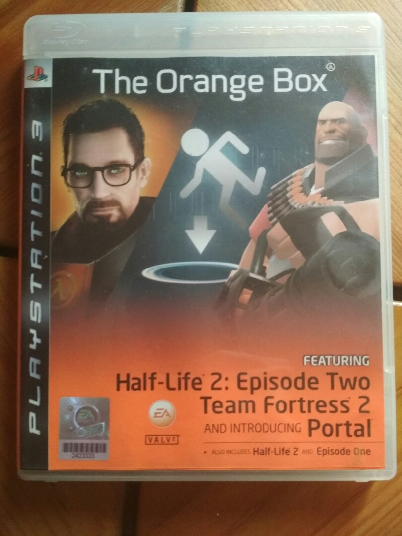 PS3 Games + Rare Orange Box Game, Video Gaming, Video Games ...