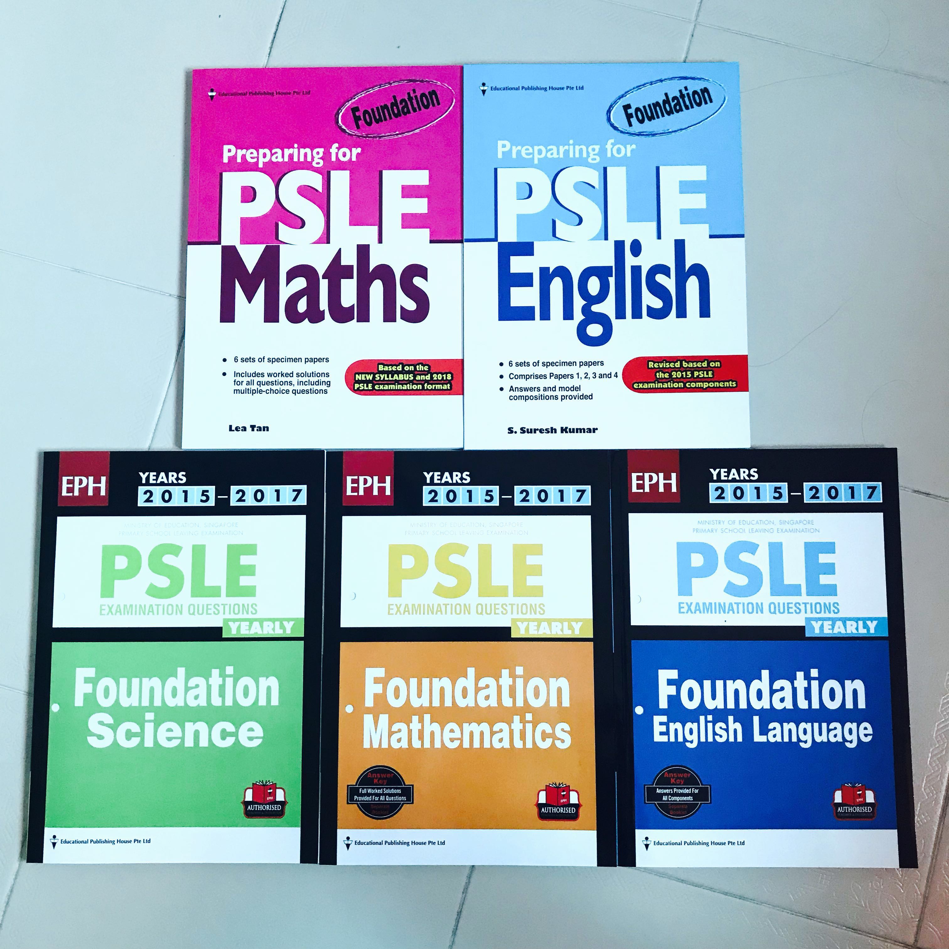 PSLE Foundation Assessment Books, Hobbies & Toys, Books & Magazines ...