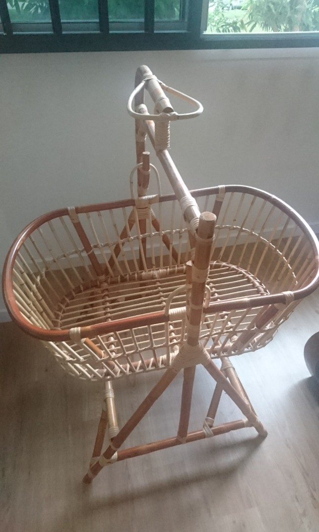 Rattan Cradel, Babies & Kids, Baby Nursery & Kids Furniture, Other Kids ...