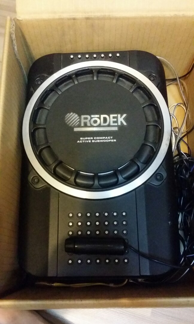 Rodek active subwoofer, Audio, Soundbars, Speakers & Amplifiers on ...