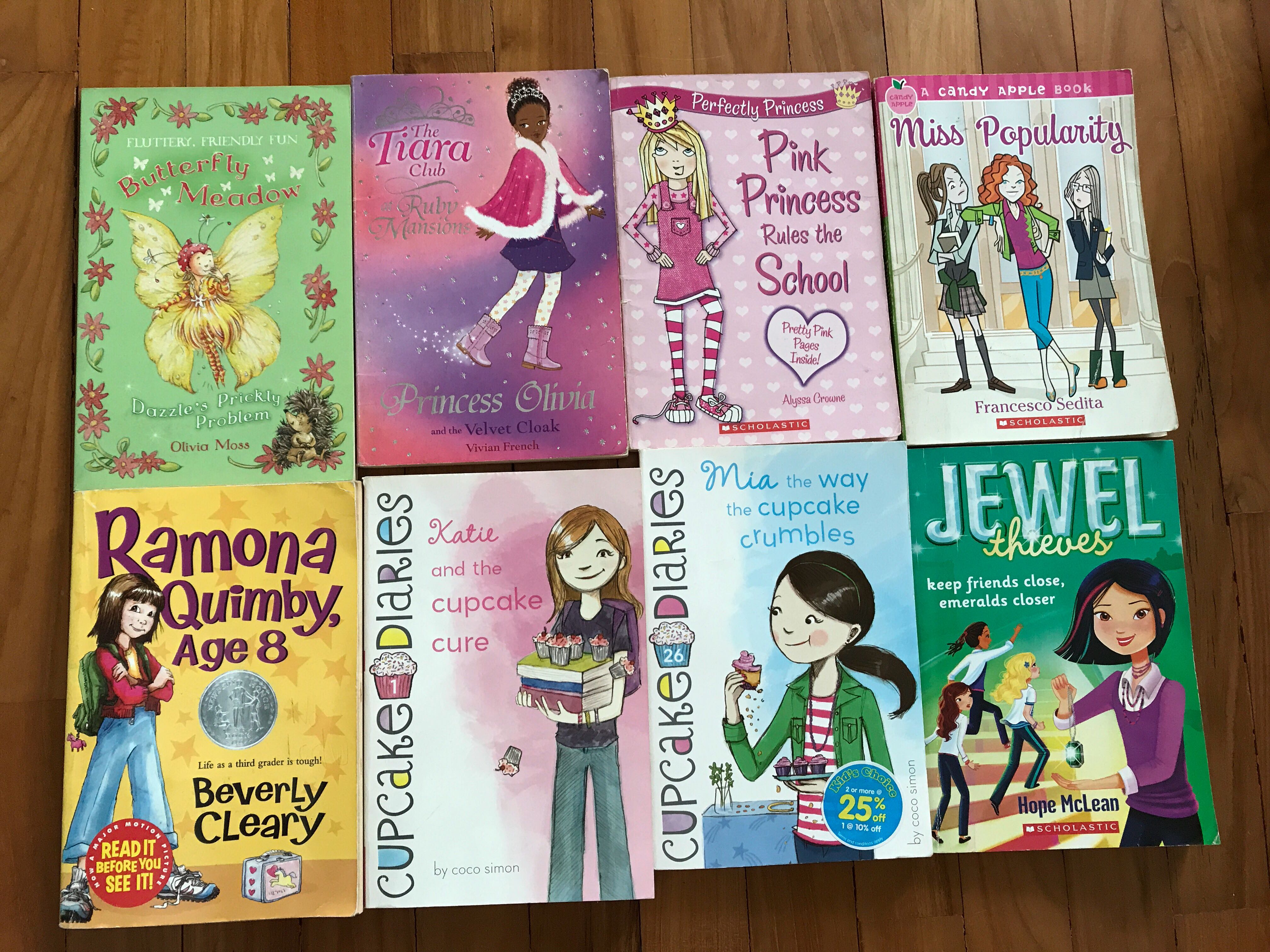 Set Of 8 Books Perfect For Girls Ages 7 10 Hobbies Toys Books