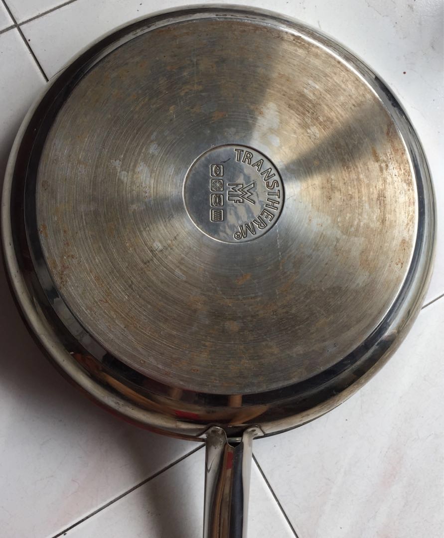 WMF Stainless Steel Frying Pan PROFI 28cm, TV & Home Appliances ...