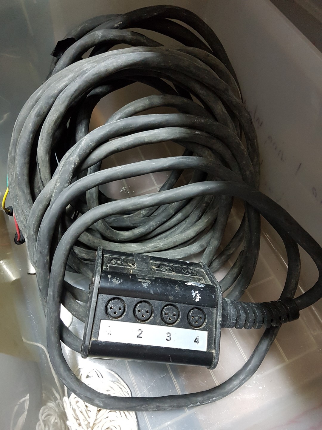11 Channels Male and Female XLR Junction Box - 13M long $49, Audio ...