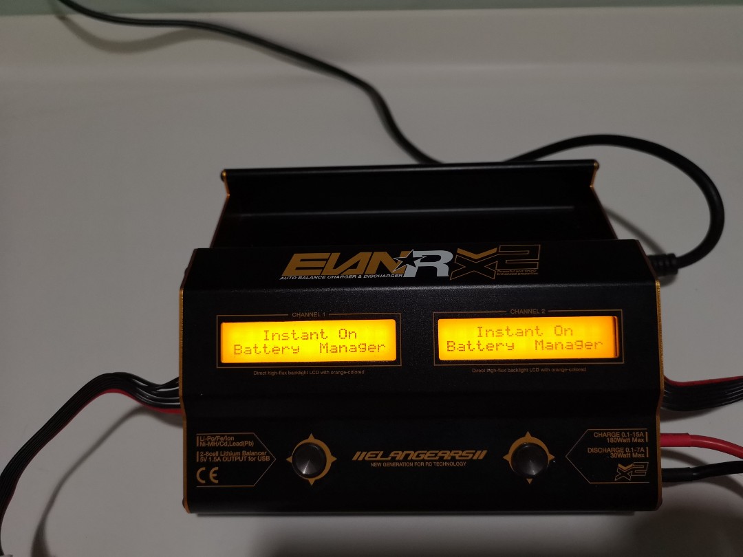 Elangears Elan R X2 180W Duo lipo charger, Hobbies & Toys, Toys & Games ...