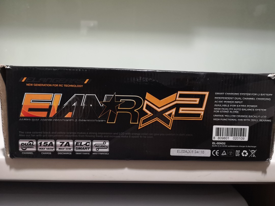 Elangears Elan R X2 180W Duo lipo charger, Hobbies & Toys, Toys & Games ...