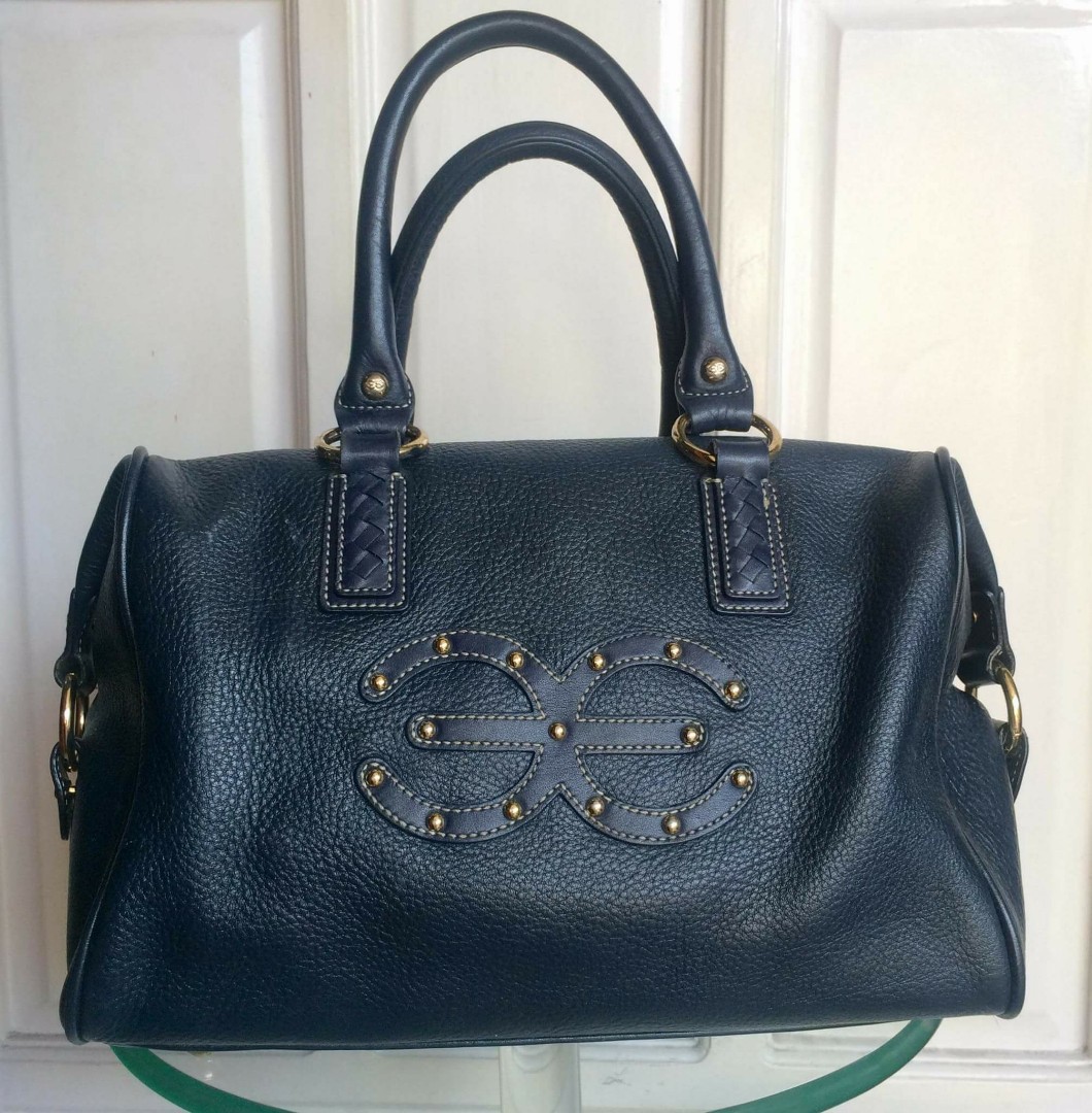 ESQUIRE Dark Blue 2-WAY bag, Women's Fashion, Bags & Wallets, Cross ...