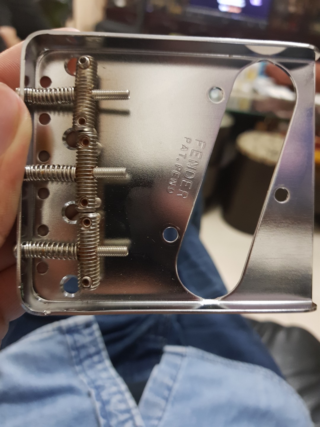 Fender telecaster bridge, Hobbies & Toys, Music & Media, Music ...