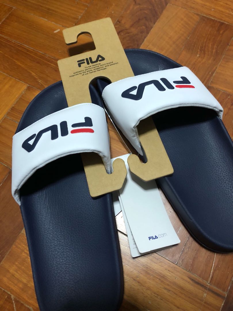 fila sliders, Women's Fashion, Footwear, Flipflops and Slides on Carousell