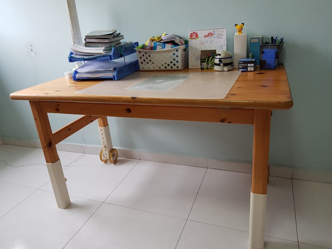 Flexa Study Table, Furniture & Home Living, Furniture, Tables & Sets on ...