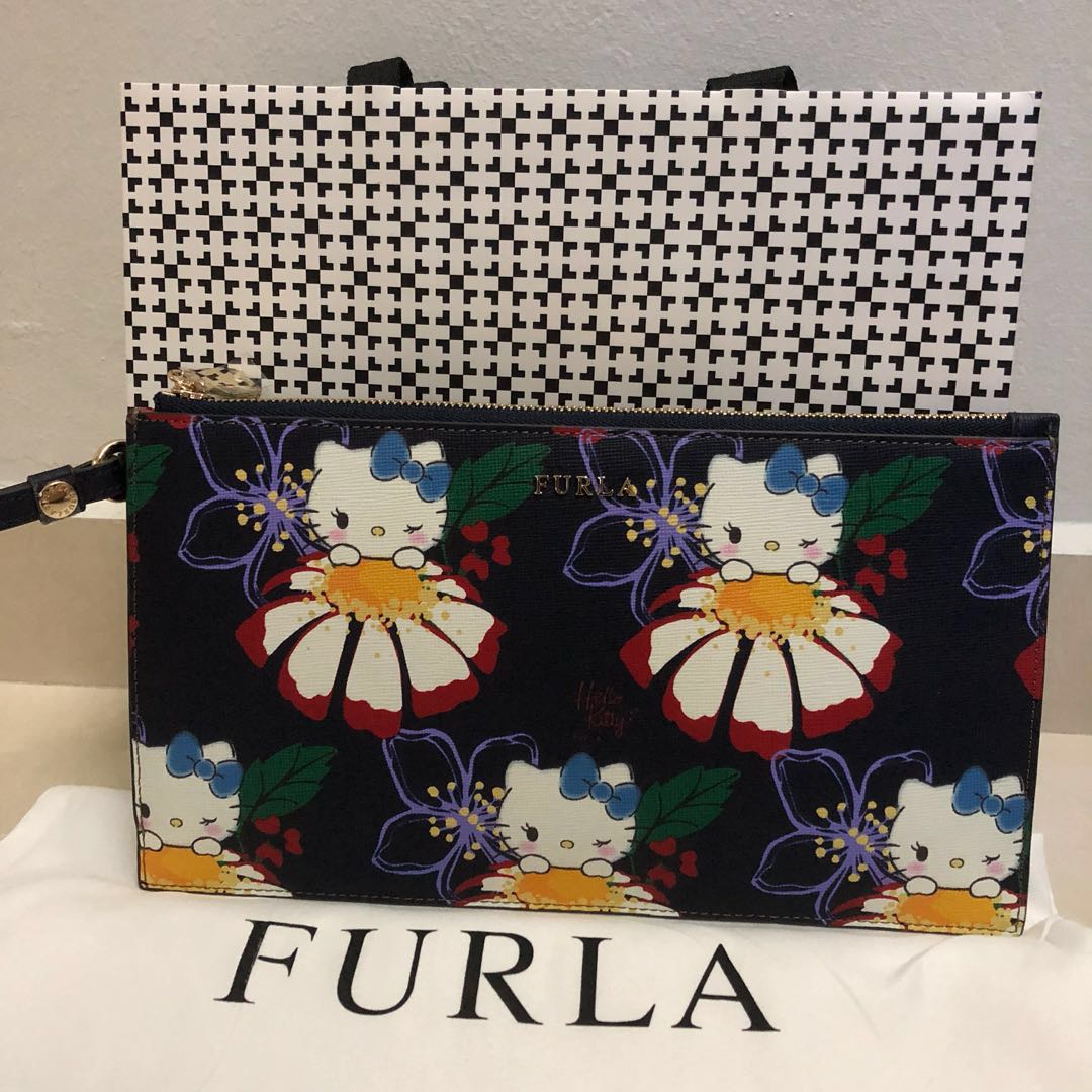 Furla Envelope Hello Kitty Collection , Women's Fashion, Bags & Wallets ...