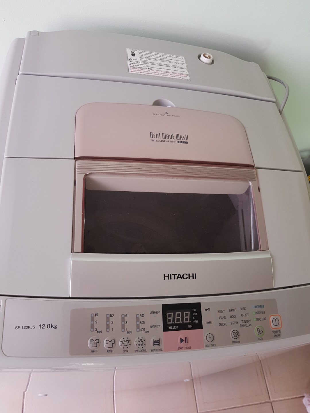 Hitachi washing machine, TV & Home Appliances, Washing Machines and ...