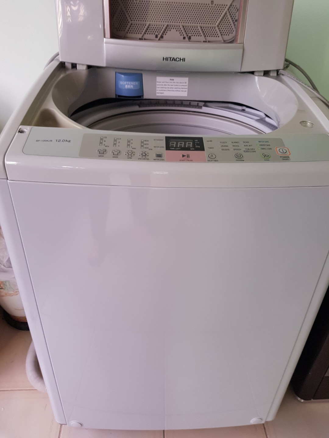 Hitachi washing machine, TV & Home Appliances, Washing Machines and ...