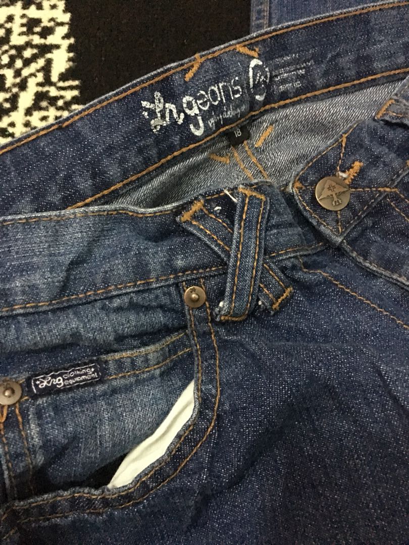 LRG jeans lifted research group, Men's Fashion, Bottoms, Jeans on Carousell