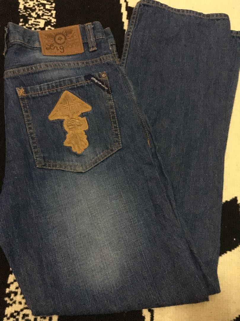 LRG jeans lifted research group, Men's Fashion, Bottoms, Jeans on Carousell