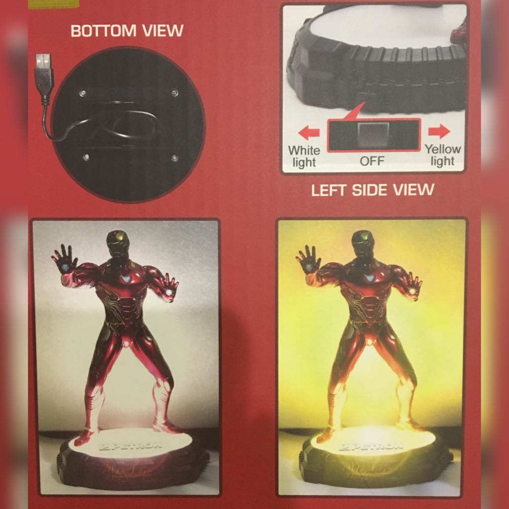 Marvel Avengers Iron Man: Infinity War Desk Collectible, Hobbies & Toys ...