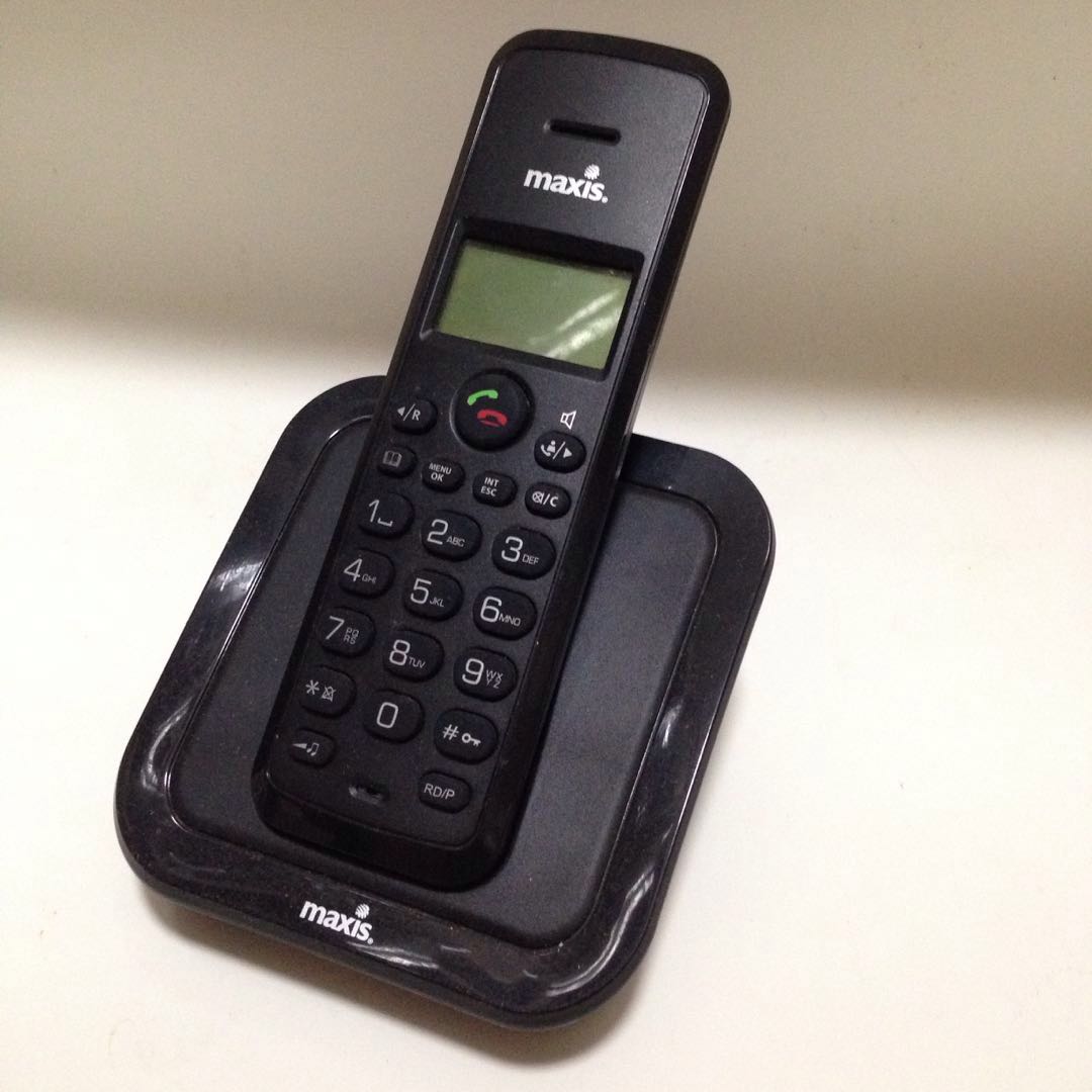 Maxis dect cordless phone E310-S, Audio, Portable Audio Accessories on ...