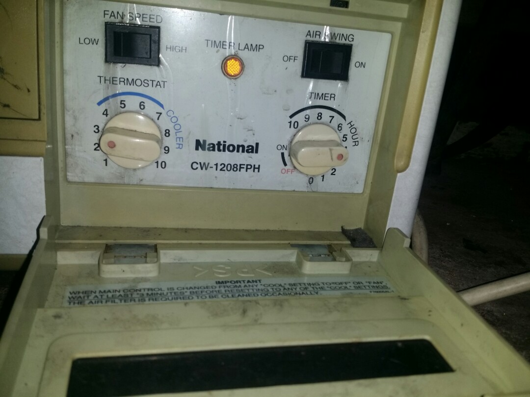 National Aircon 1.5, TV & Home Appliances, Kitchen Appliances ...