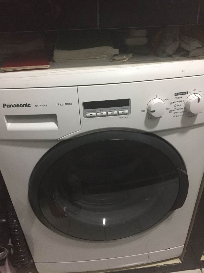 Panasonic NA-107VC4洗衣機 7kg, 家庭電器, 洗衣機及乾衣機 - Carousell